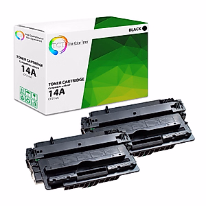 TCT 14A Toner Cartridge 2 Pack - Premium Compatible Replacement for HP 14A CF214A Black Works With HP LaserJet Enterprise 700 M712DN M712N M712XH, M725Z+ MFP M725DN M725F M725Z Printers (10,000 Pages)