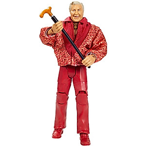 WWE MATTEL Elite Collection Classy Freddie Blassie Deluxe Action Figure with Realistic Facial Detailing, Iconic Ring Gear & Accessories