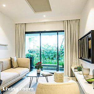 DiCUNO GU10 LED Bulb Dimmable, 40W Equivalent, Natural White 4000K, 450LM, MR16 GU10 LED for Spotlight, Track Lighting, 5W LED Light Bulb with 38° Beam for Kitchen, Range Hood, Living Room, Pack of 6