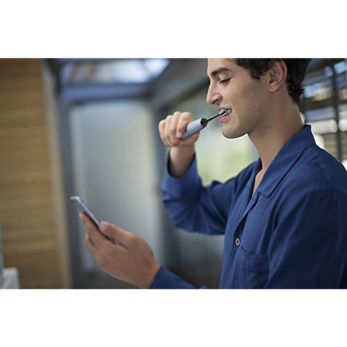 Philips Sonicare DiamondClean Smart 9500 Rechargeable Electric Power Toothbrush, Grey, HX9924/41