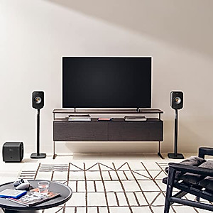 KEF LSX II Wireless HiFi Speaker System (Carbon Black)