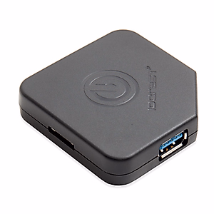 IOCrest USB 3.0 2 Port HUB & SD MicroSD Card Reader Ultra-Mini Compact Portable, SuperSpeed, Black SI-HUB50066