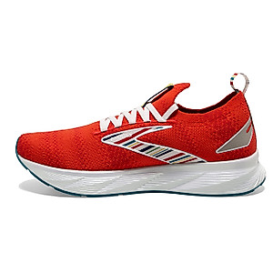 Brooks Women’s Levitate Stealthfit 6 Neutral Running Shoe - Red/White/Blue - 7 Medium