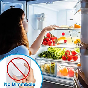 Maylaywood LED Refrigerator Light Bulbs, 40 Watt Equivalent A15 Fridge Bulb Waterproof, Daylight White 5000K, 550LM, E26 Base, Non-Dimmable, 5W LED Appliance Bulb for Frigidaire Home Lighting, 2-Pack