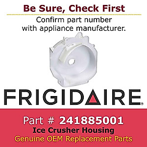 Frigidaire 241885001 Ice Crusher Housing Refrigerator