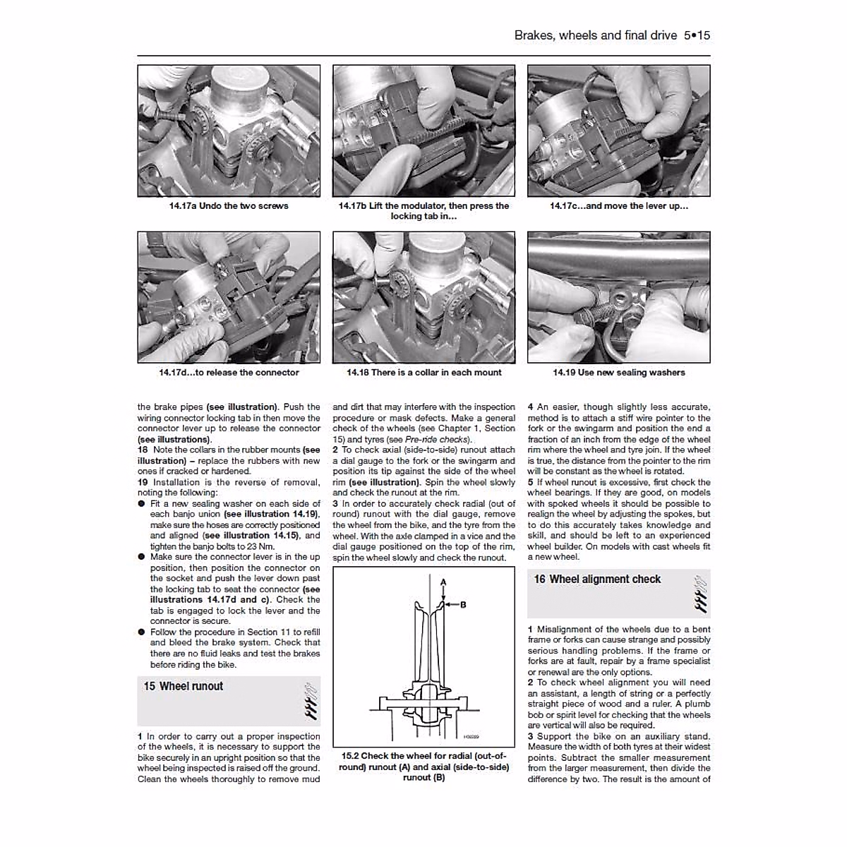 Ducati Scrambler 803 (15 - 20) Haynes Repair Manual (Paperback)