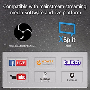 MiraBox USB 3.0 HDMI Game Capture Card for Live Streaming HD Video