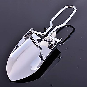 Snow Shovel for Women Folding Garden Steel Tool Creative Stainless Hiking Shovel Camping & Hiking
