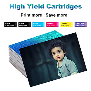 TS8322 Ink Cartridges Replacement for Canon Ink 280 281 PGI-280XXL CLI-281XXL 280XXL 281XXL Compatible Use to Canon TS8222 TS8322 TS8200 TS8220 TS8300 TS8100 TS9120 TS9100 TS8320 TS8120 (6 Value Pack)