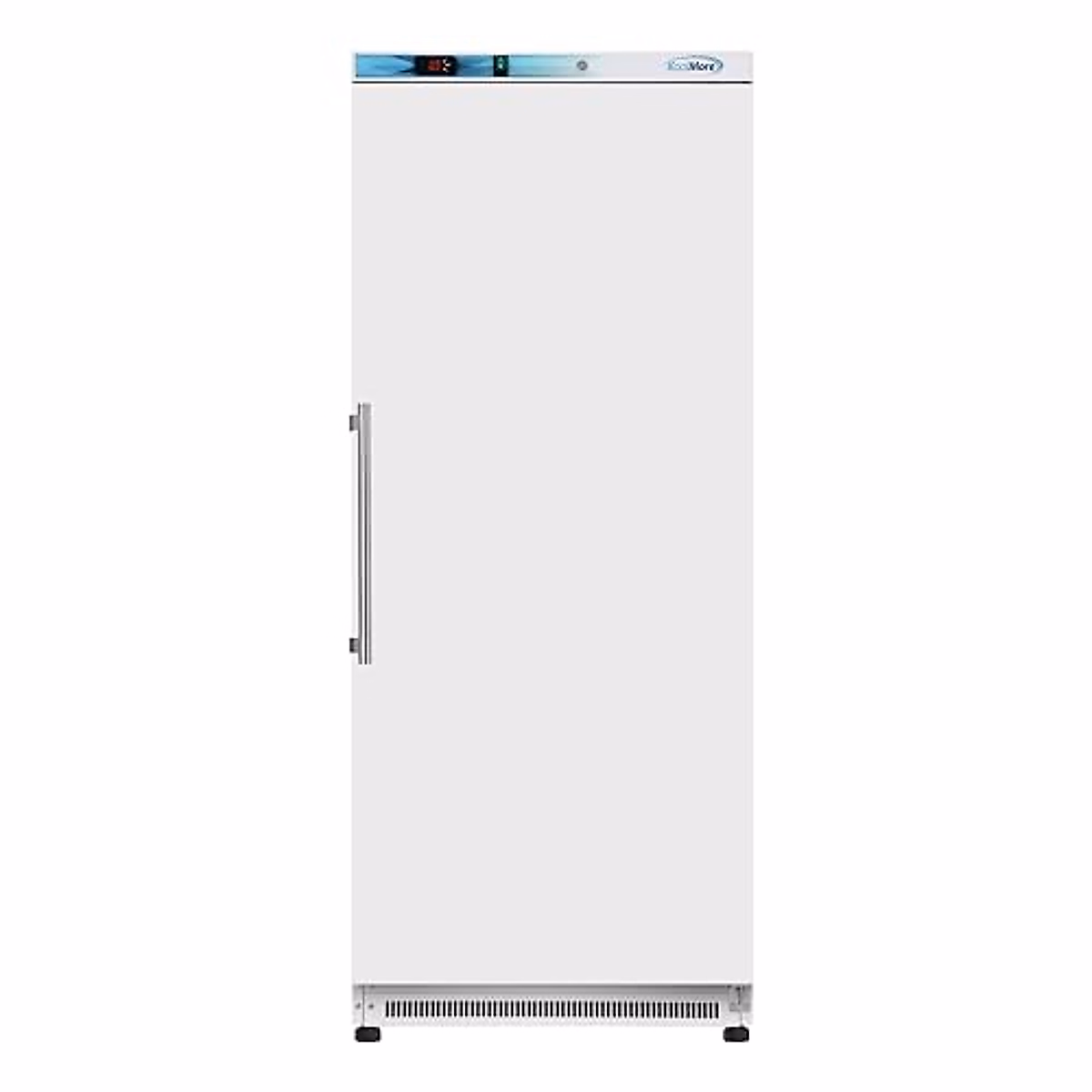 KoolMore KM-FMD20WH 21 Cu. ft. Commercial Reach-in Freezer in White Manual Defrost, Solid Door