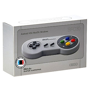 8Bitdo Mobile - Wireless - Bluetooth SF30 Controller for iOS, Android and PC