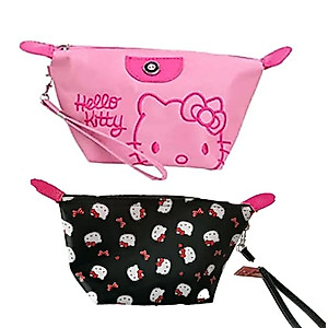 Kerr's Choice Cosmetic Bag Makeup Bag Kitty Cat Toiletry Bag Makeup Pouch Kitty Gift