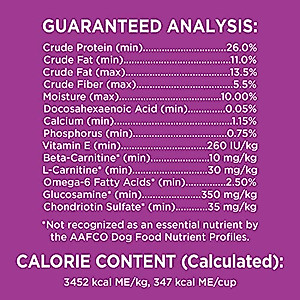 IAMS Healthy Aging Adult Large Breed Dry Dog Food for Mature and Senior Dogs with Real Chicken, 30 lb. Bag