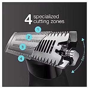 Braun Series X Replacement Blade - Compatible with Braun Series X Models, Beard Trimmer and Electric Shaver, 1 Count, One Blade to Trim, Style and Shave Any Style, XT10