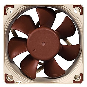 Noctua NF-A6x25 FLX, Premium Quiet Fan, 3-Pin (60mm, Brown)
