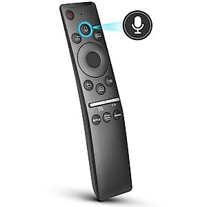 Voice Remote for Samsung Smart TV QLED UHD Frame Curved Solar 4K 8K Q60 Q70 Q80 Q90 8 Series 9 Series TU8000 AU8000 CU7000 CU8000 Voice Remote Control Replacement