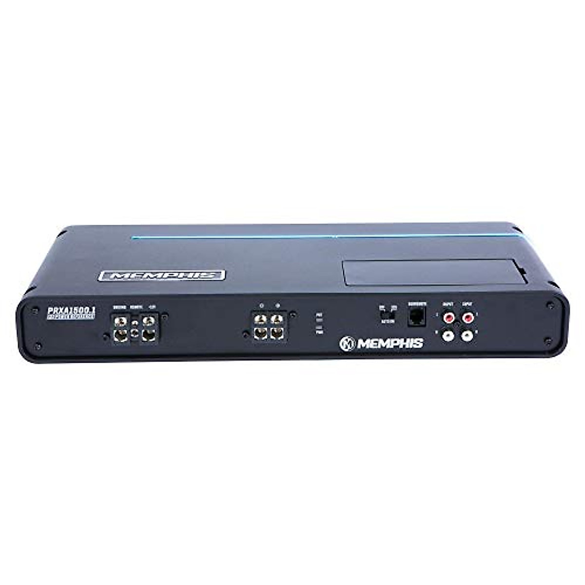 Memphis Audio PRXA1500.1 Power Reference Mono subwoofer Amplifier — 1,500 watts RMS x 1 at 1 ohm (Renewed)