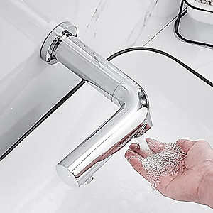 Unique 2-in-1 Automatic Soap Dispenser for Kitchen Sink W/Automatic Hand Senso,Built-in for Wall,Hand Sanitizer Dispenser Wall Mount Liquid Dispenser