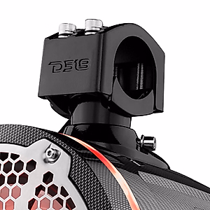 DS18 Hydro CF-X8TP 8" Marine Towers with Integrated RGB LED Lights - High Performance, Marine Grade IP65 Rated, UV Stable, 375 W Max 125 W RMS 4 Ohms (Pair)