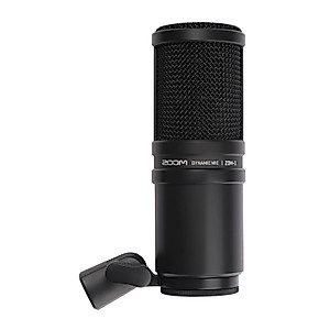 Zoom ZDM-1 Podcast Microphone Pack with Headphones and Mic Cables Bundle with Boom Arm Microphone Stand (2 Items)