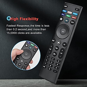 Universal Remote Control XRT140 for VIZIO Smart TV Remote Replacement XRT136 Smartcast D-Series E-Series M-Series P/PX-Series V-Series