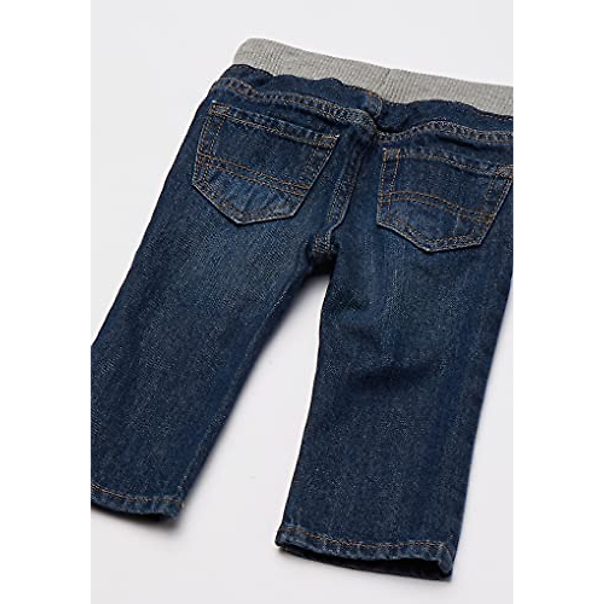 The Children's Place Baby Boys' Pull On Straight Jeans, Liberty Blue, 5T