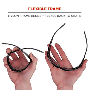 Ergodyne Skullerz Odin Polarized Safety Sunglasses - Kryptek Typhon Frame, Polarized Smoke Lens