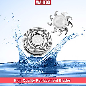 4 pcs Shaver Replacement Blades for Skull Shaver Pitbull Replacement Blades for Carver Pitbull Gold PRO/Platinum PRO/Silver PRO Pitbull Gold Replacement Heads