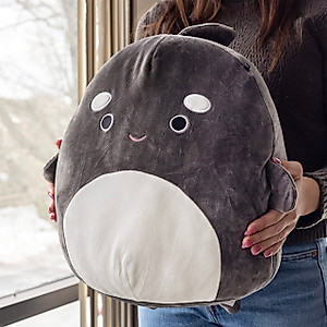 Squishmallows Original 14-Inch Large Kai The Orca Whale - Official Jazwares Plush - Collectible Soft Squishy Stuffed Animal Toy - Add to Your Squad - Gift for Kids, Girls & Boys
