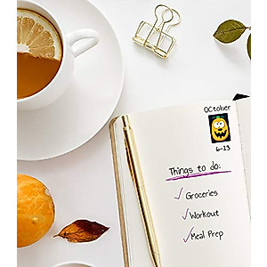 Carson Dellosa 216 Halloween Stickers, 24 Sheets of Candy Corn and Pumpkin Incentives for Fall Crafts, Scrapbooking, Teacher Planner, Reward Chart, Treat Bag, and School Supplies, Classroom Must Haves