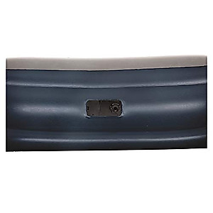 Bestway Tritech Inflatable Air Mattress 22 Inch Queen-Sized 2 Person Bed with Built-in Air Pump, Storage Bag, and Repair Patch