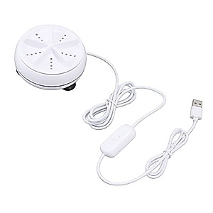 10W Mini Washing Machine for Traveling Camping Home,USB Powered Laundry Washer with Control Button Portable Turbo Washing Machine for Cleaning Sock,Underwear