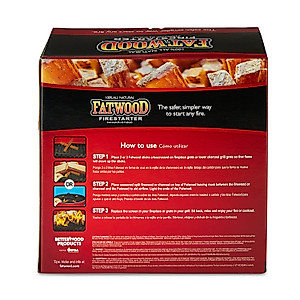 Fatwood Firestarter Box, 5-Pounds