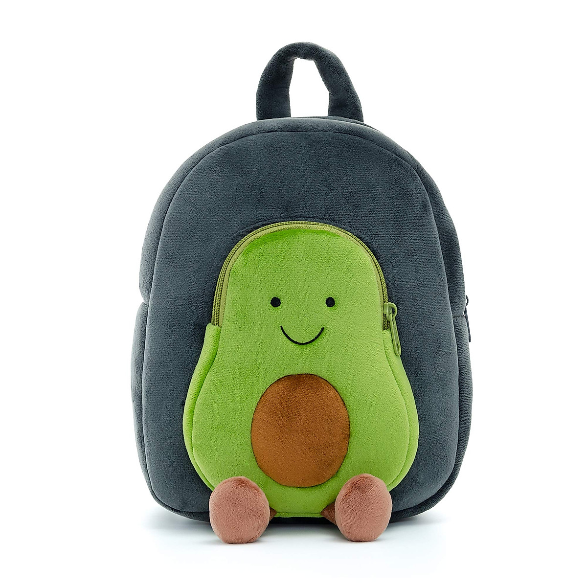 Lazada Avocado Toddler Backpack for Girls Kids Plush backpacks Green Baby Girl Gifts Age 3+