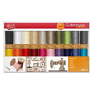 Gutermann Thread Set, Multi-Colour, 100 m