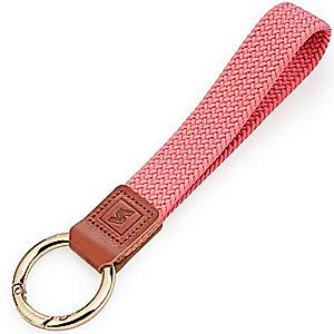 SENLLY Wristlet Lanyard, Stretchy Keychain Holder, Original Elastic Anti-Drop Design