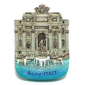 Mr_air_thai_Magnet_World Roma Fontana Di Trivi Rome Italy Resin 3D Fridge Magnet Souvenir Tourist Gift