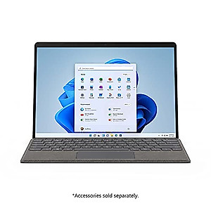 Microsoft Surface Pro 8-13" Touchscreen - Intel® Evo Platform Core™ i5-8GB Memory - 512GB SSD - Device Only - Platinum (Latest Model)