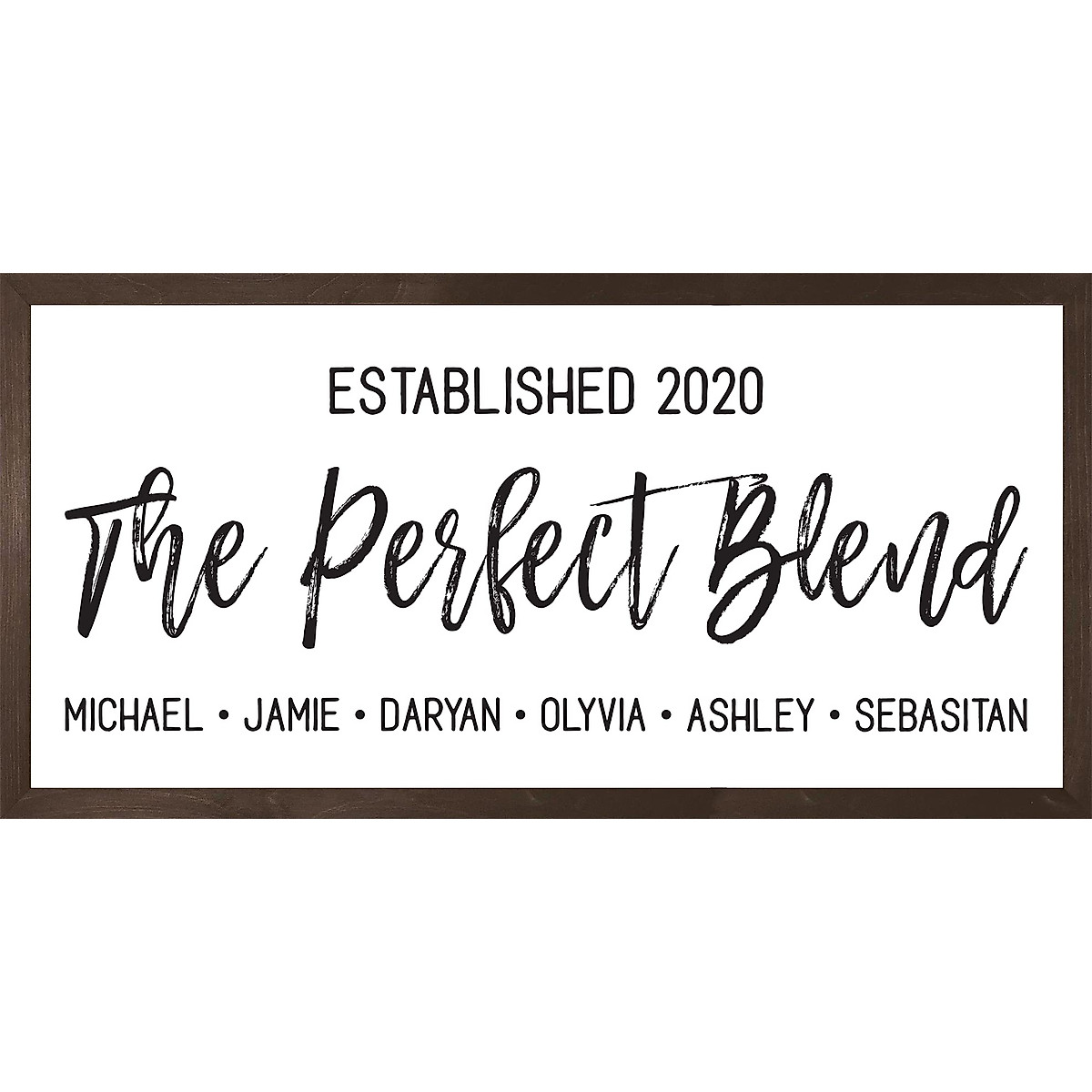 Blended Family wedding gift for blended family