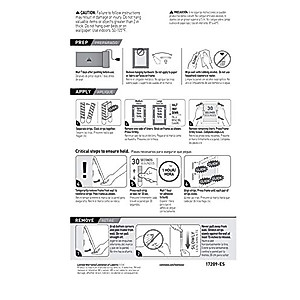 Command Medium and Large Picture Hanging Strips, Damage Free Hanging Picture Hangers, No Tools Wall Hanging Strips for Living Spaces, White, 8 Medium Pairs and 8 Large Pairs