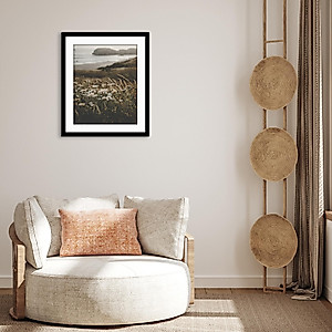 Americanflat 20x24 Picture Frame with Polished Plexiglass - Use as 16x20 Frame with Mat or Display 20x24 Photo Without Mat - Epic Collection - Wide Picture Frames for Wall Display - Black