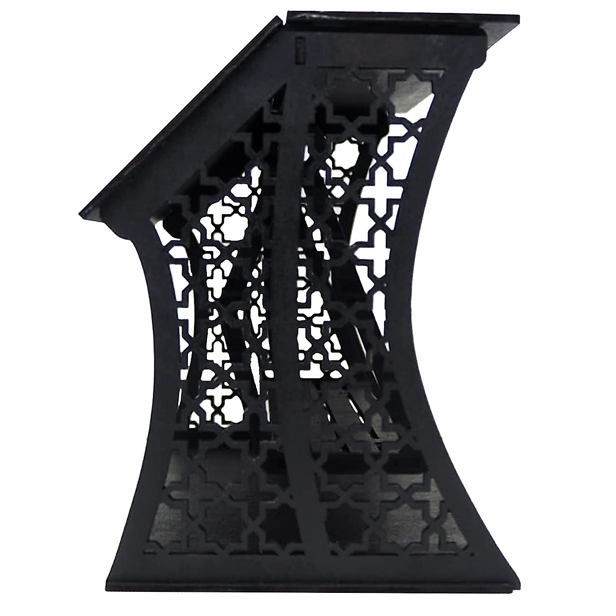 Ubuntu ® Presenting MDF Wooden Swing for Home Temple Decoration Stuff's - Wooden Jhulas for God's - Home & Showcase Space Decor Item - Fabulous Items for Guest Attraction. Easy to Assemble (Black)