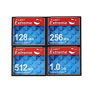 128MB Compact Flash FengShengDa Memory Card Speed Up to 50MB/s, Frustration-Free Packaging ogrinal Camera Card 5(128MB)