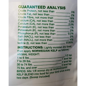 Kelp Products of Florida, Norwegian Kelp Vegetarian Blend - 1 pound