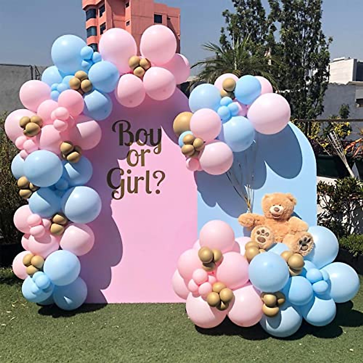 Voircoloria 130pcs Light Pink Balloons for Celebrations