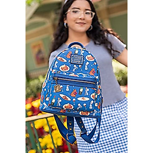 Loungefly Disney Pixar Ratatouille Remy and Emile Allover Print Backpack