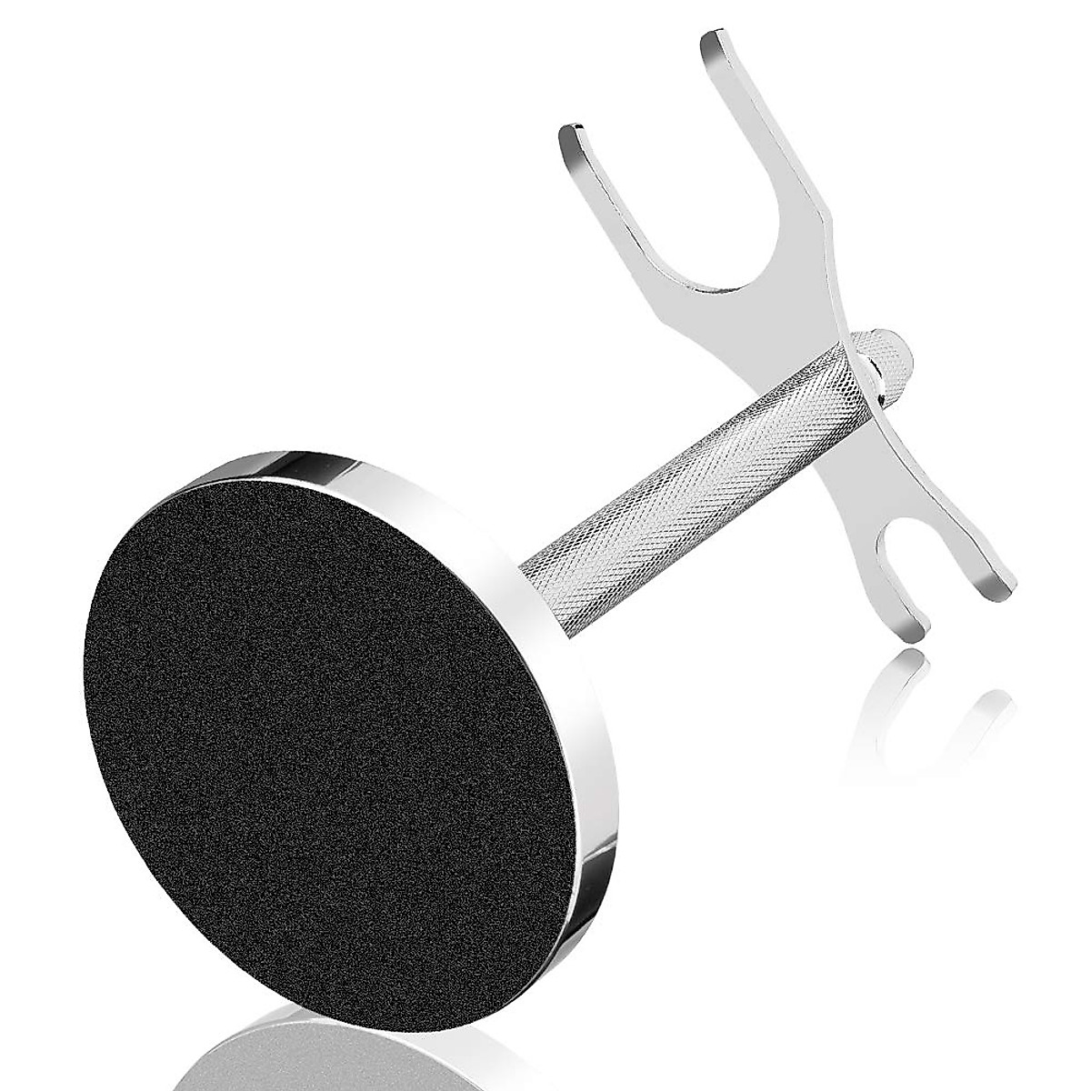 CHARMMAN Safety Razor and Shaving Brush Stand, Extra Wide Openings, Wider Base, Manly Look