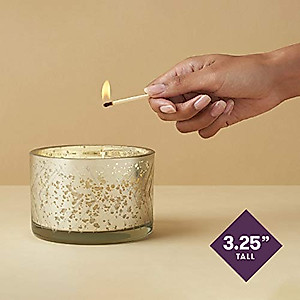 Capri Blue Mercury Blue Jean Scented Candle Bowl with Glass Candle Holder - Luxury Aromatherapy Candle - 15 Oz - Blue Jean - Luxury Aromatherapy Candle - Glass Candle with Soy Wax Blend