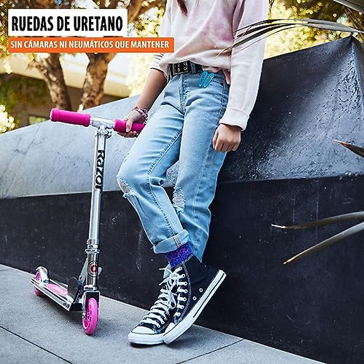 Razor A Kick Scooter - Pink