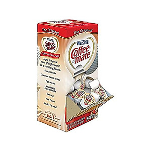 Nestle 35110 Coffee-Mate Original Flavor Creamer, Single Serve Portions, 50/Box